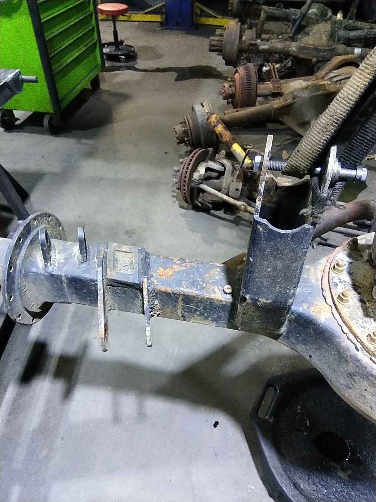 2.5 Rockwell Rock Crawler Axle Rear 4 Link Locked 2.5 Ton 112311 | eBay