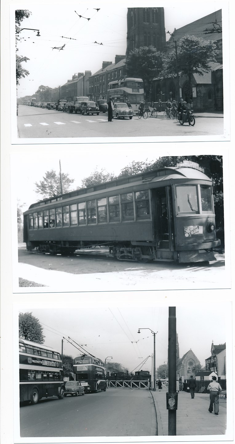 Yorks HULL x3 tram trolley bus x3 1945-58 photographs Packer | eBay