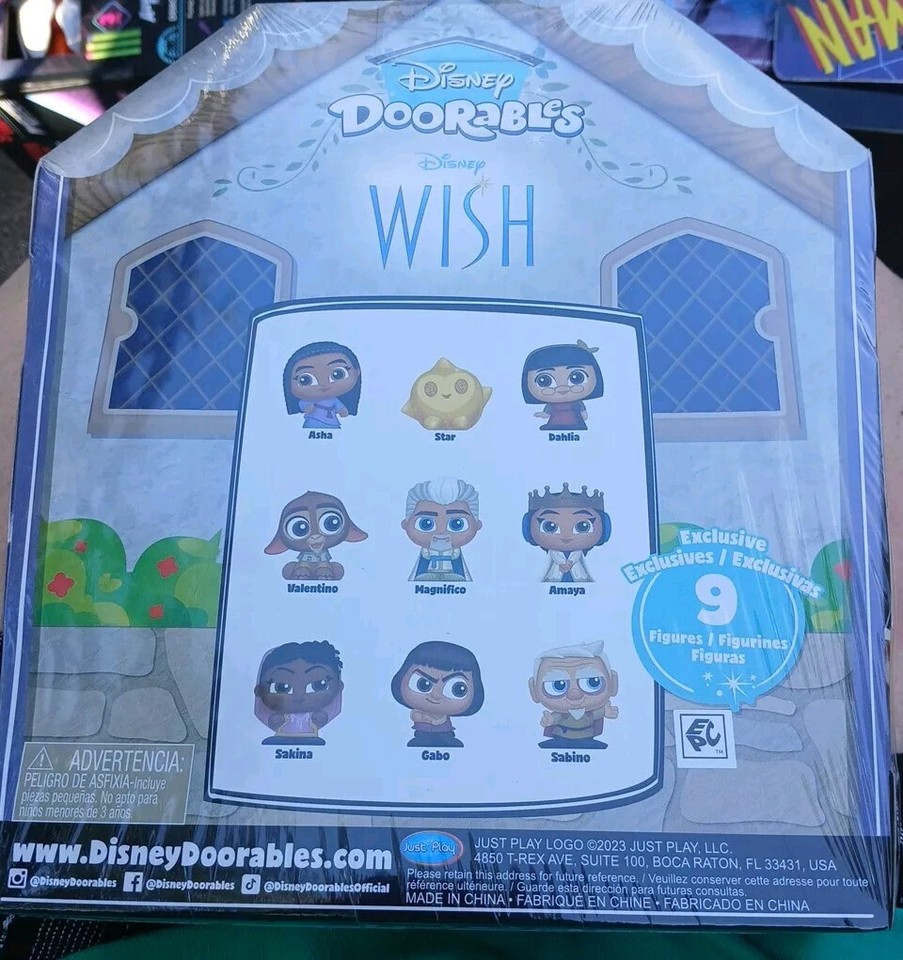 Disney Doorables Wish Collection Peek 9 Exclusive Figures NEW 2023 ...