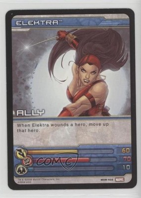 2008 Marvel Ultimate Battles Elektra #MUB-032 | eBay
