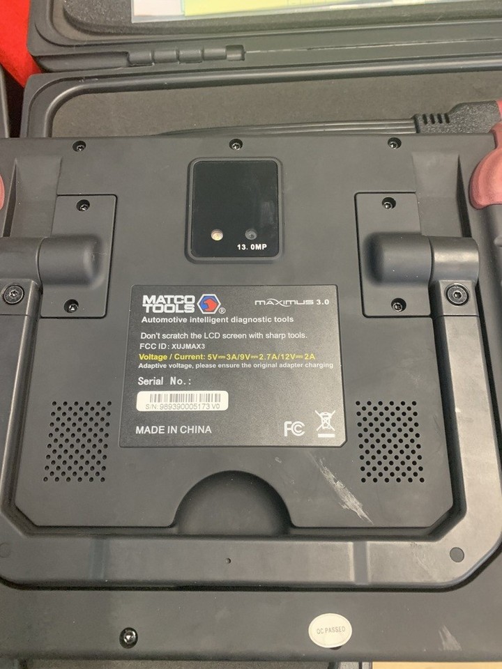 Matco Maximus 3.0 Tablet 10.1" Touch Diagnostic Scan Tool & Access ...