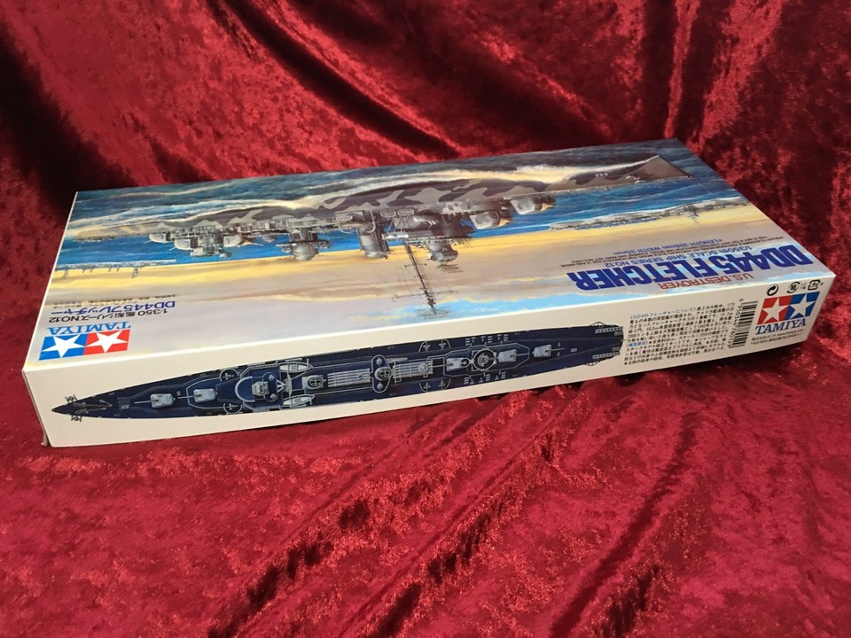 Tamiya 78012 US Navy Destroyer DD445 Fletcher 1/350 scale kit | eBay