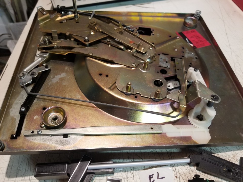 BSR TURNTABLE C197-AS 3 SPEED 33/45/78 rpm & STACKING SPINDLE PARTS ...