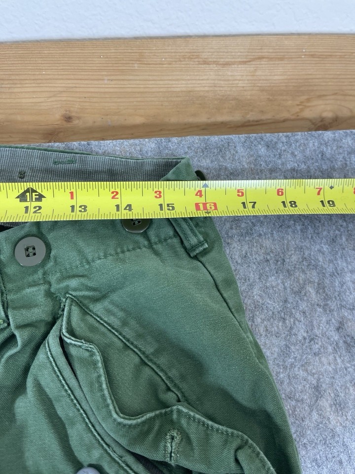 Vintage 1960s Swedish Army Cargo Pants C150 Double Knee Cotton Green ...