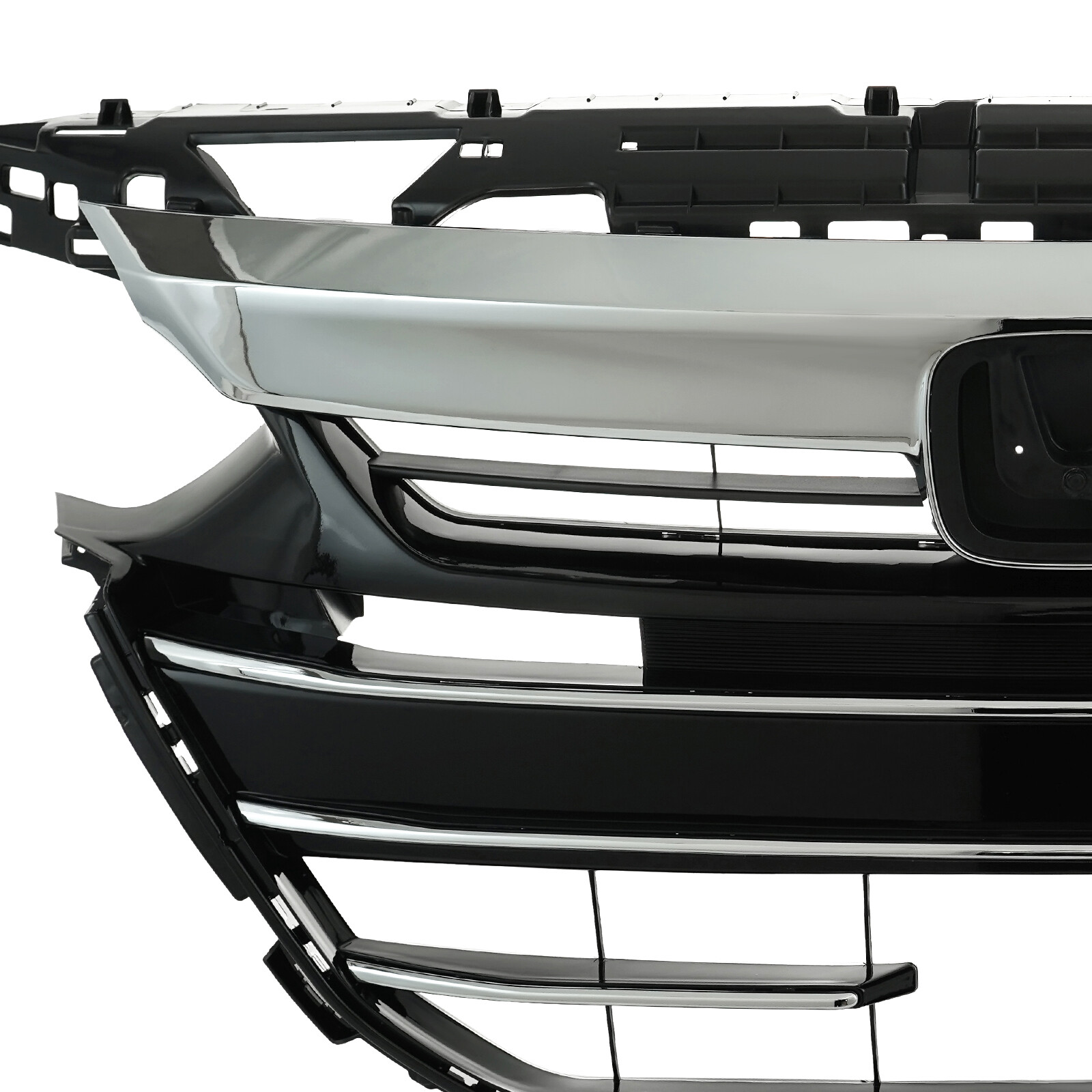 3PCS Front Bumper Upper& Lower Grille/Grill Assembly For 2021 2022 ...