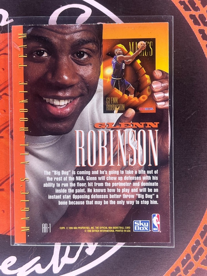 GLENN ROBINSON | 1994-95 NBA Hoops | Magic's All-Rookie Team | eBay