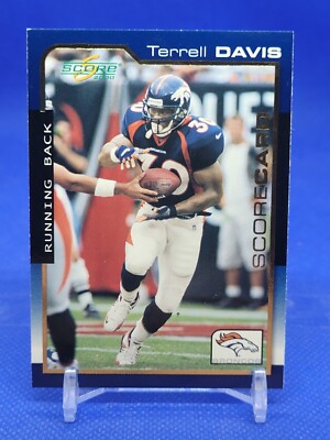 2000 Score Terrell Davis #58 HOF /2000 | eBay