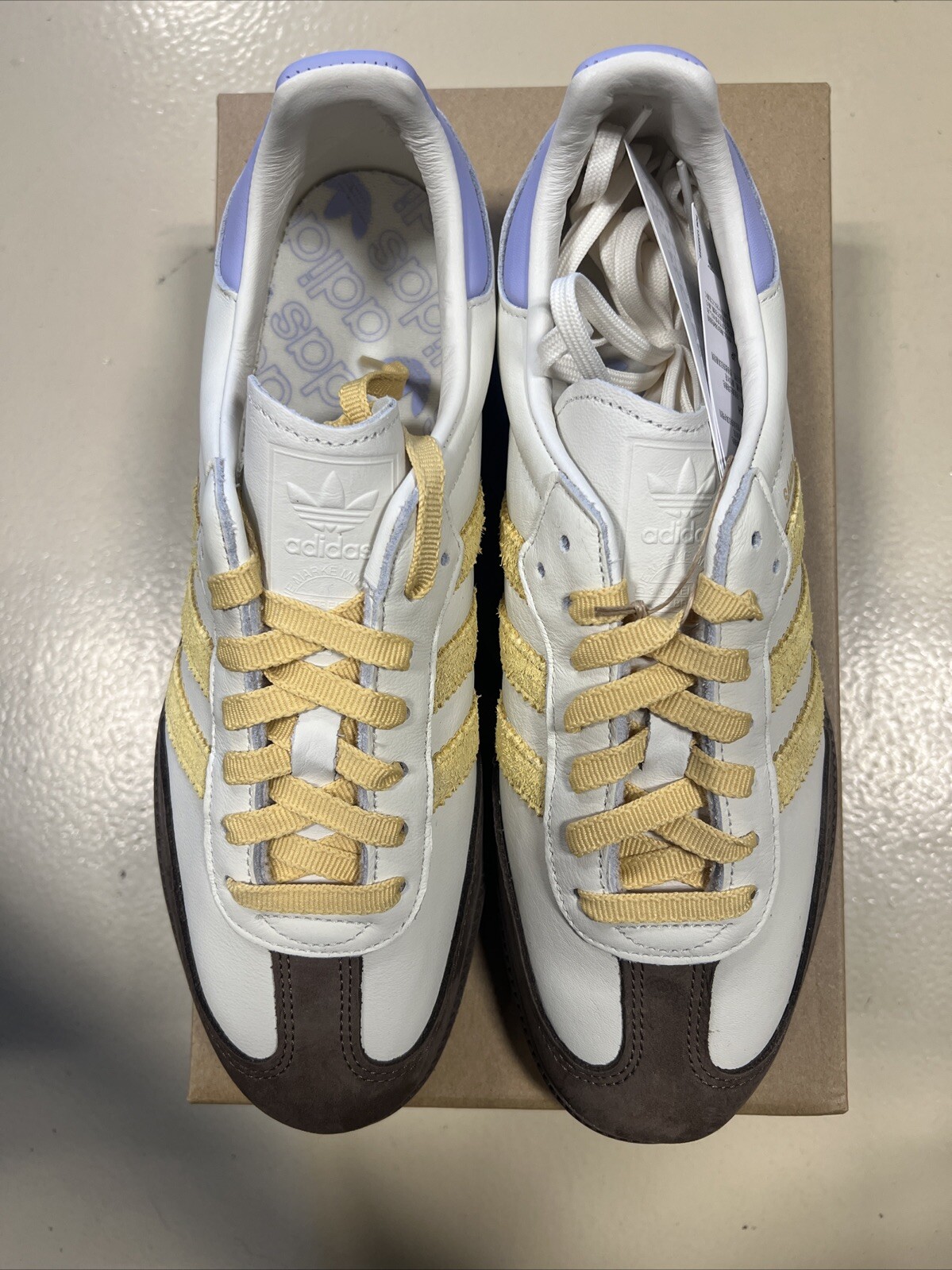 Adidas Samba OG "Oat Violet Tone” Colorway Women's Size 4.5 Authentic ...