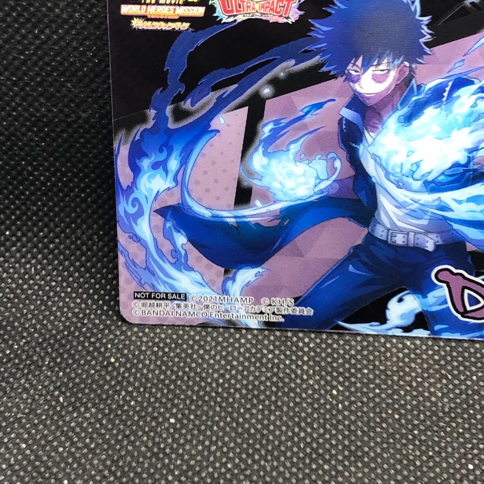 Dabi My hero academia Clear Card Jump Anime limited 2021 Japanese F/S ...