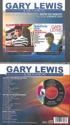 GARY LEWIS-CLOSE COVER BEFORE PLAYING/RHYTHM OF THE RAIN-2 LPS/1 CD + 6 ...