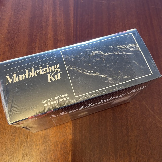 Faux Finish Marbleizing Kit - Black Onyx 30055 Plaid for sale online | eBay