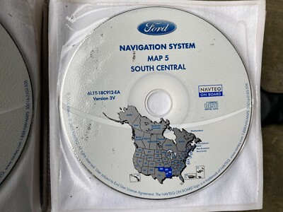 03-06 2005 FORD EXPEDITION ESCAPE NAVIGATION DISC MAP 5 SOUTH CENTRL OK ...