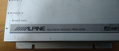 Alpine RUX-C701 PXA-H701 Set Multimedia Manager Very Good | eBay