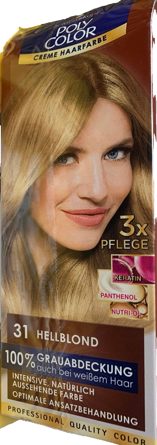 (13,32€/Einheit) Schwarzkopf Poly Color 31 Hellblond - 3er Packung | eBay