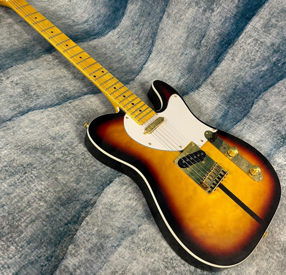 Custom Shop Tele Electric Guitar Vintage Sunburst Color Tuff Dog Cloud ...