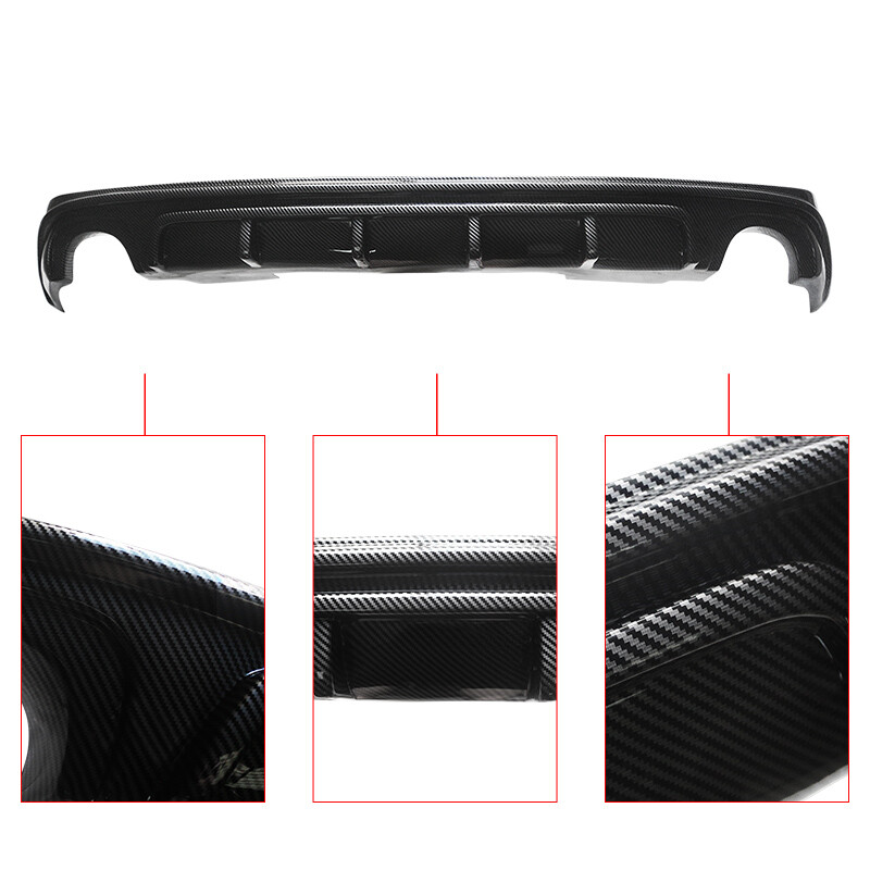 For 2006-2013 Lexus IS250 IS350 4DR Rear Bumper Lip Diffuser Carbon ...