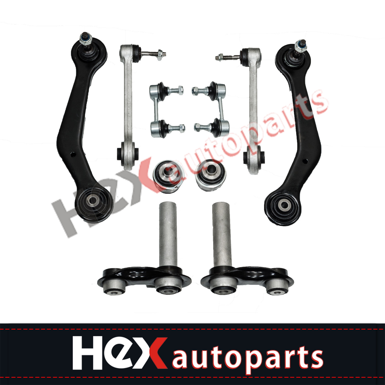 10pcs Rear Control Arms Link Ball Joint Kit for BMW E38 740i 750i 740iL ...