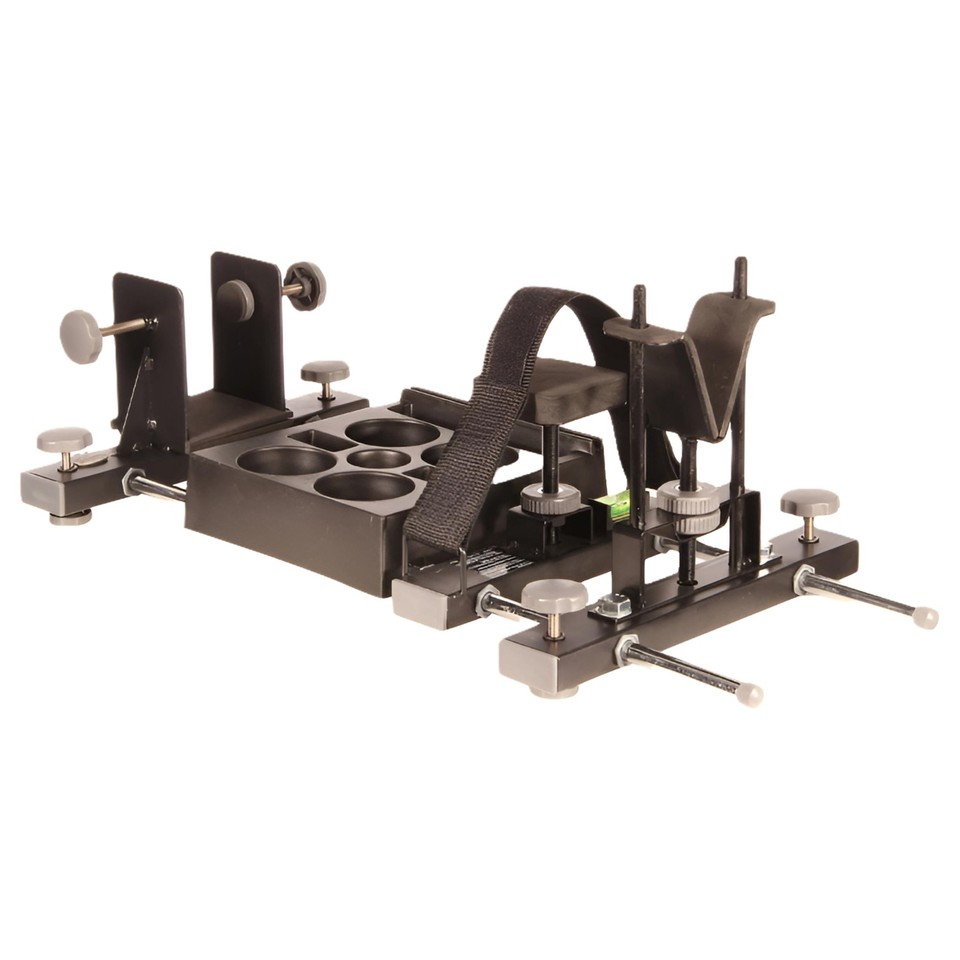 Rifle Sighting Vise Gun Shoot Rest Bench Hunting Cleaning Adjustable ...