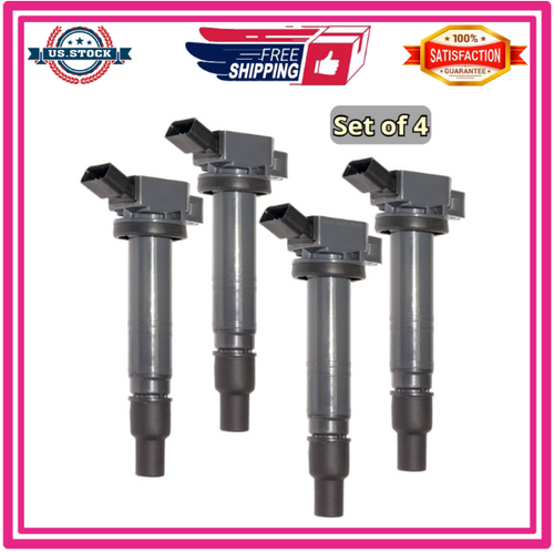 Set of 4 Ignition Coil Pack Toyota Scion Camry Tacoma Xb Hiace Solara 2 ...