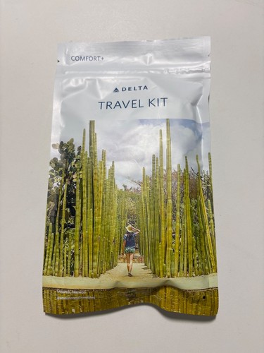 NEW SEALED Delta Airlines Comfort Plus Travel Amenity Kit Travel ...
