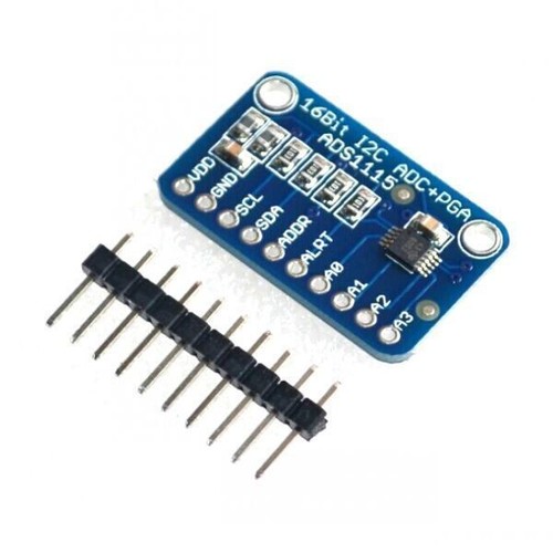 16 Bit I2C ADS1115 Module 4 channel with Pro Amplifier for RPi #A6-33 ...