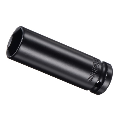 Deep Impact Socket 1/2" Drive 19mm CR-V Steel Round Corner 6 Point for ...