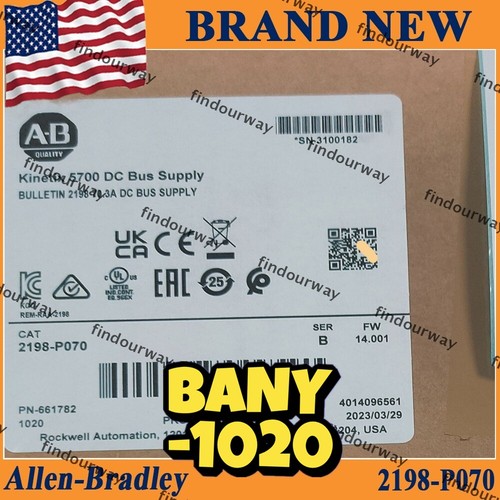 New Sealed NEW PLC 2198-P070 Ser B Kinetix 5700 DC BUS FW 14.001 | eBay