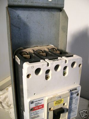 Cutler Hammer 400A Circuit Breaker CAT# KDC3400F Naval | eBay