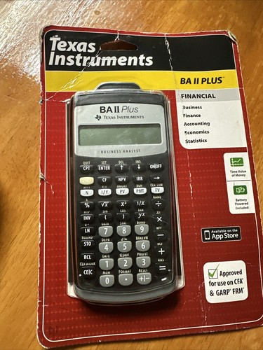 Texas Instruments BA II calculator new | eBay