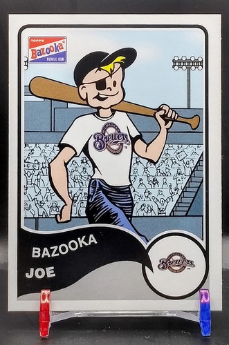 BAZOOKA JOE. 2023 Topps Bazooka Baseball. Milwaukee Brewers. #7 ...