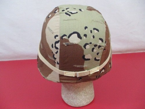 US Army PASGT Ground Troop Helmet w/Desert Camo Helmet Cover - Small ...