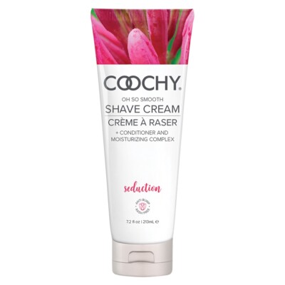 COOCHY RASH-FREE SHAVE CREME & MOISTURIZING, SEDUCTION , SMOOTH 7.2 OZ ...