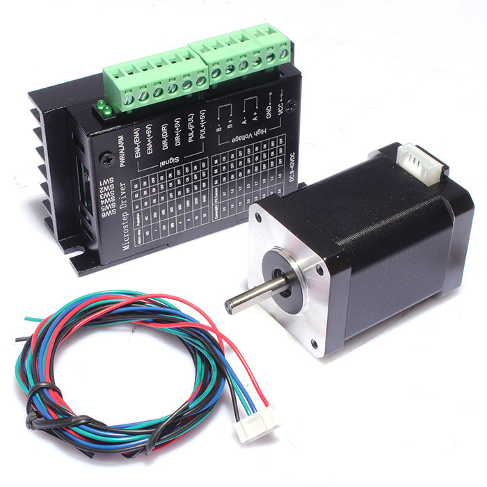 New 4.0A Motor Driver with Stepper Motor 42BYGH40 Nema17 Bipolar 40Ncm ...