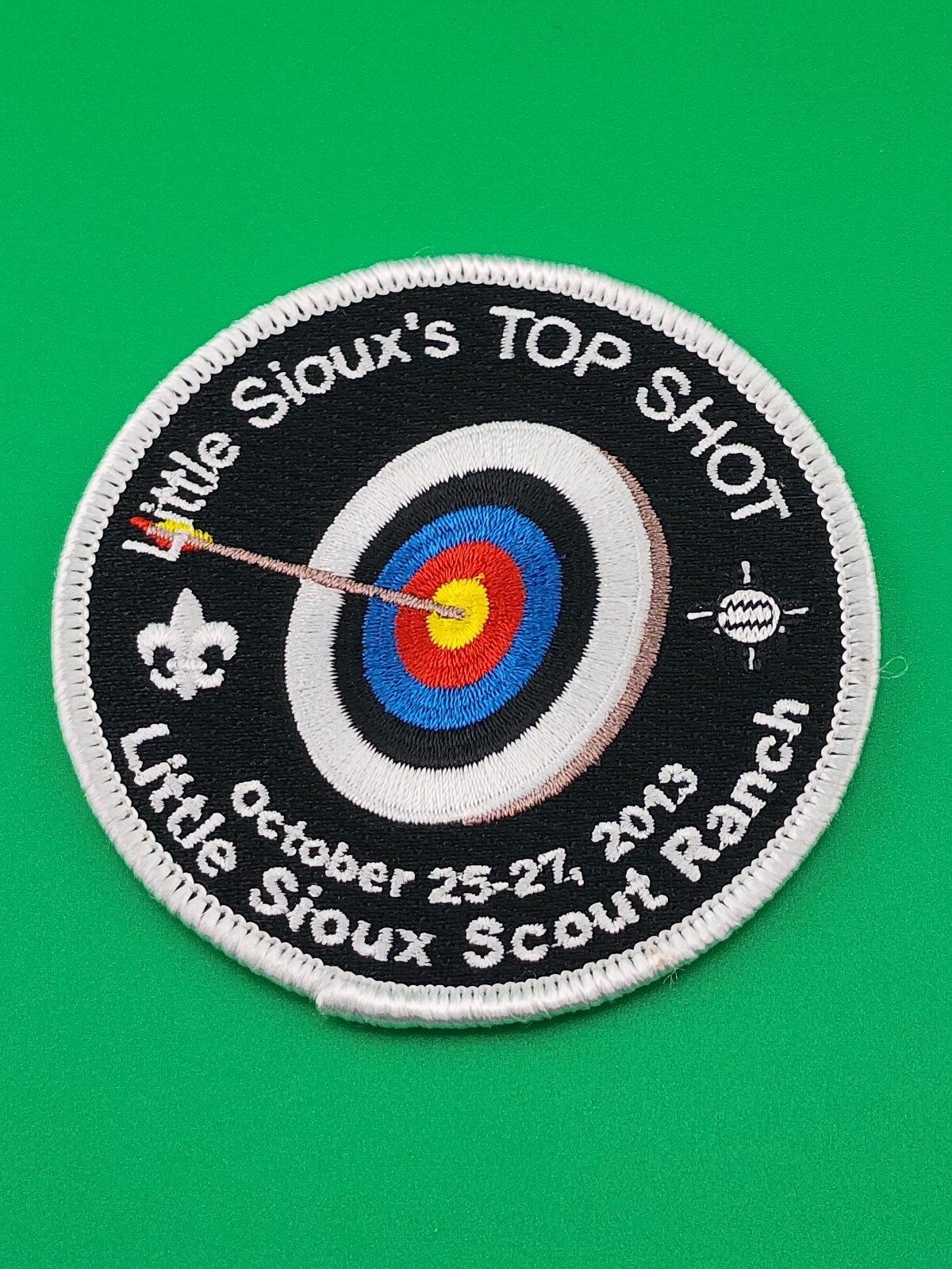 Little Sioux Scout Ranch Top Shot 2013 Patch BSA Boy Scouts Of America ...