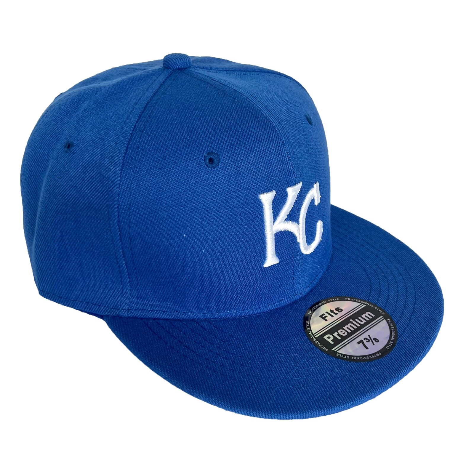 Mens Kansas City Royals Baseball Cap Fitted Hat Flat Brim Multi Size ...