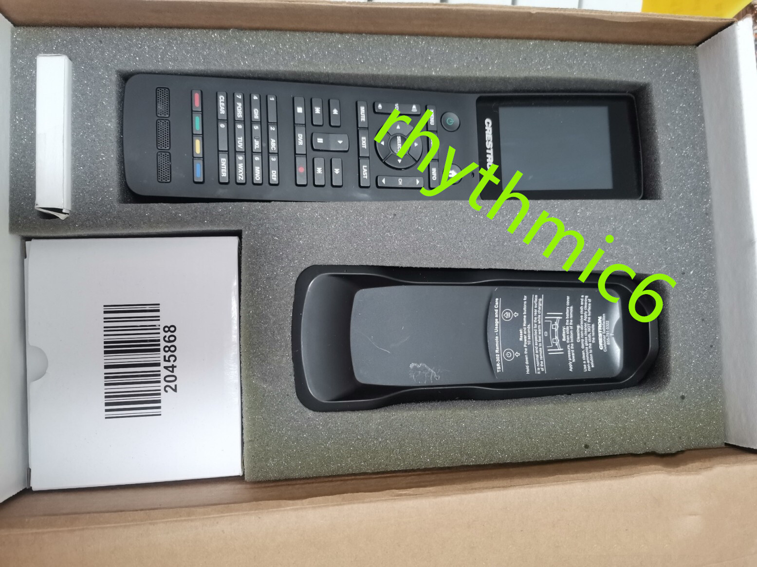 Brand New TSR-302-B Crestron Handheld Touch Screen Remote Fast FedEx or ...