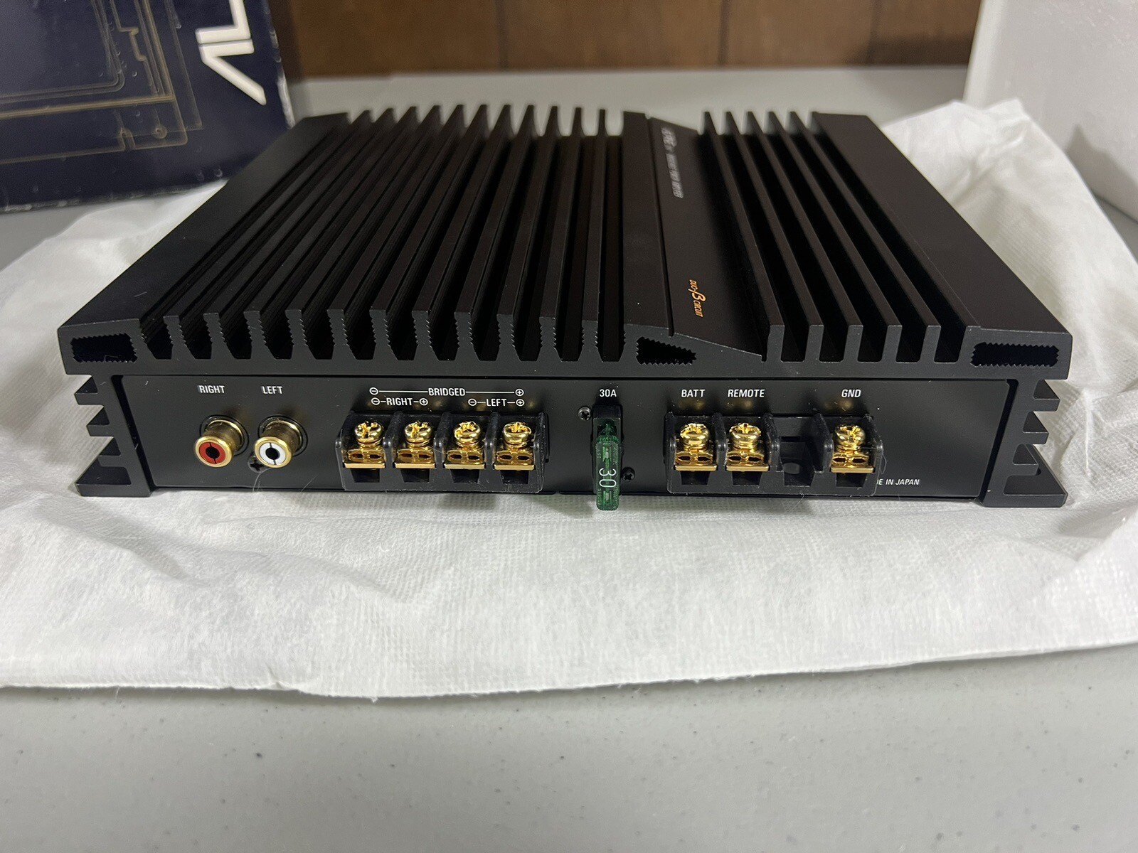 Alpine 3542 - 2 Channel Bridgeable Power Amplifier | 60W RMS | 1 DIN ...