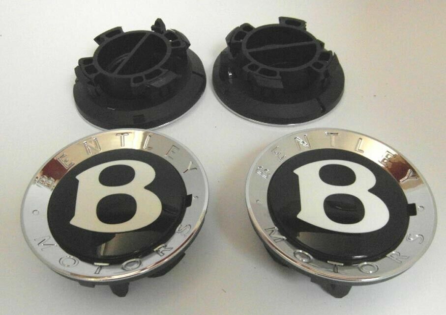 BENTLEY Continental Flying Spur GT GTC WHEEL CENTER CAPs genuine NEW ...