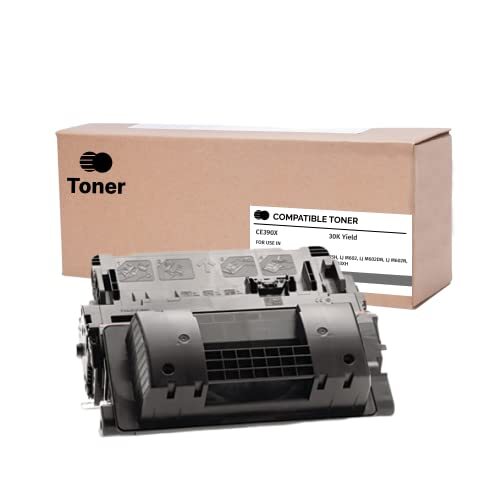 Compatible 90X (CE390X) Toner Cartridge, Black 30K High Yield Jumbo | eBay