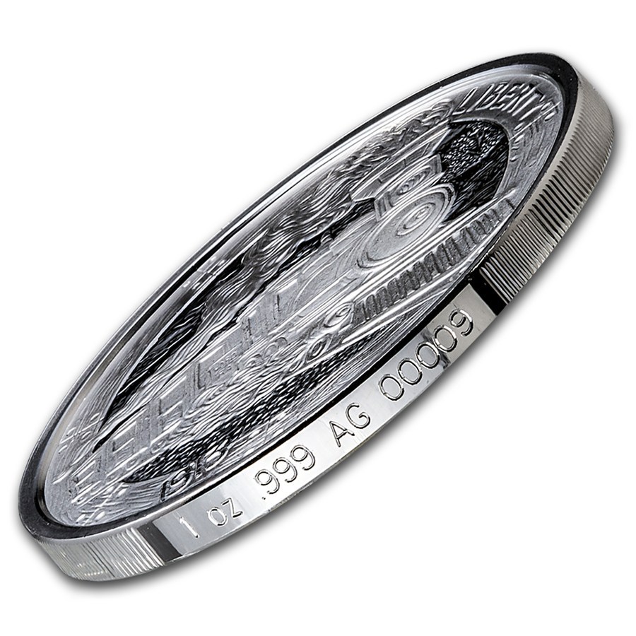 Limited 1 oz Hobo Nickel Antiqued Art Round (The Train) Silver w/ COA ...