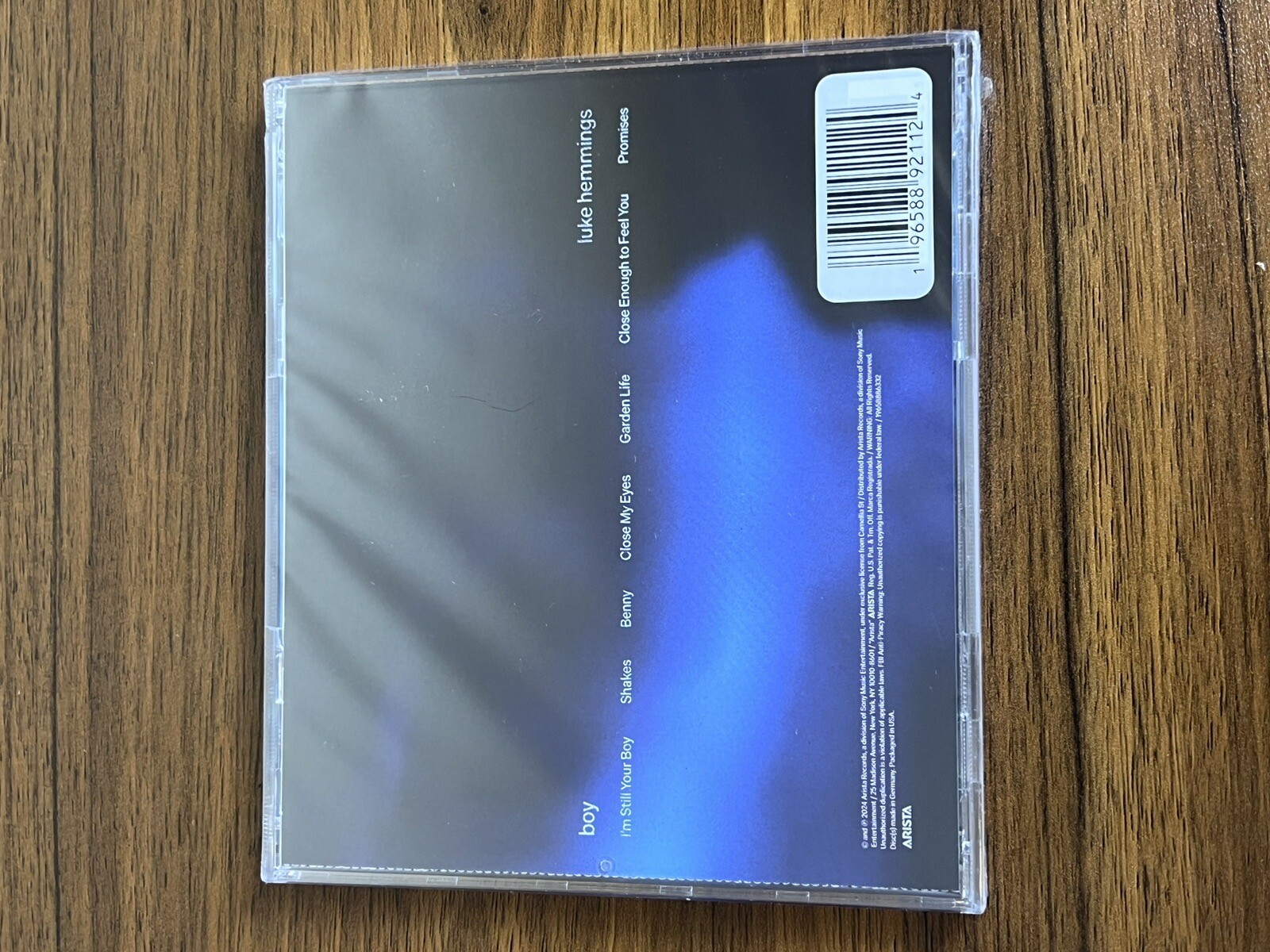 Luke Hemmings BOY Signed Insert + CD *IN HAND* | eBay