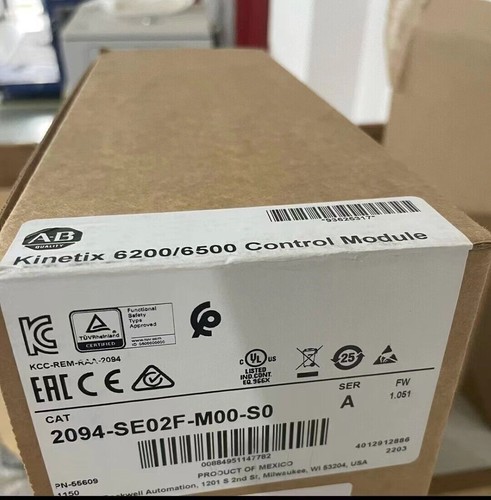 NEW ALLEN BRADLEY 2094-SE02F-M00-S0 KINETIX 6200 SAFE OFF CTRL MODULE ...