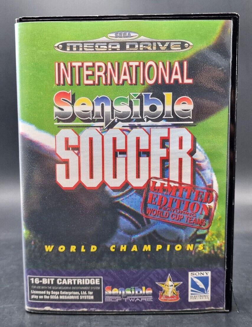 International Sensible Soccer Megadrive PAL - Prix - Photo - Présentation