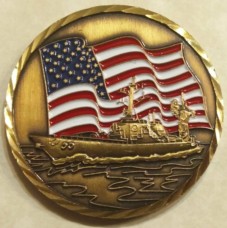 USS Stout (DDG-55) Navy Challenge Coin | eBay