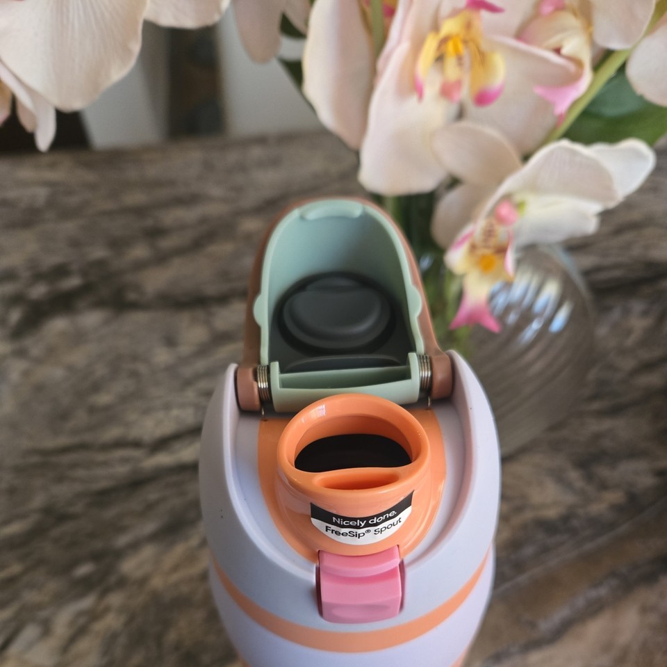 Owala 32oz FreeSip Stainless Steel Bottle-Periwinkle Twinkle READ ...