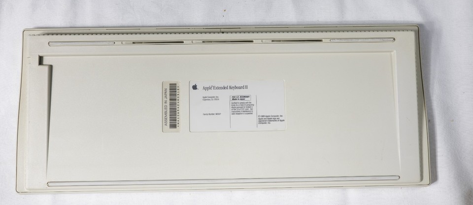 Vintage Apple Extended Keyboard II Macintosh Mac ADB M3501 | eBay