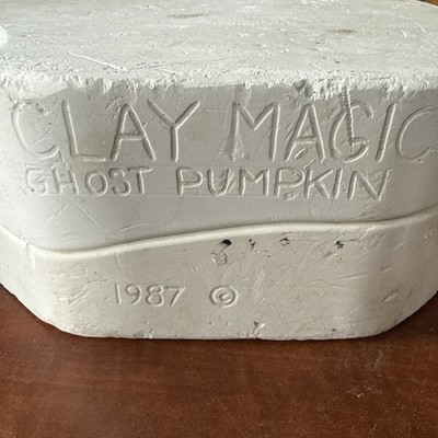 Clay Magic Ceramic Slip Casting Mold Ghost Pumpkins Halloween J475 Vtg ...