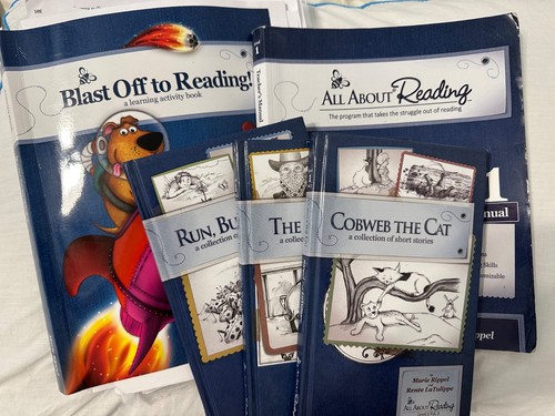 All About Reading Level 1 Teacher's Manual, Student Readers, Activity ...