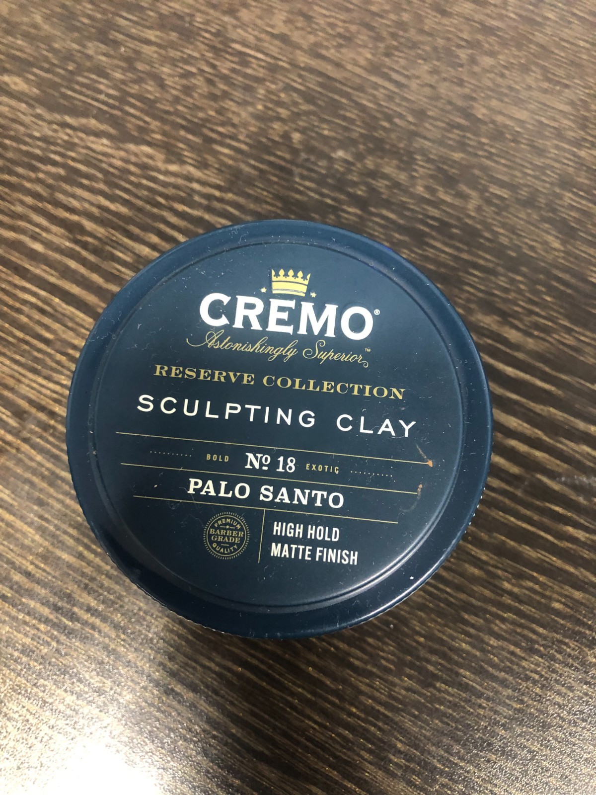 Cremo Reverse Collection Sculpting Clay Palo Santo 4 oz. High Hold ...