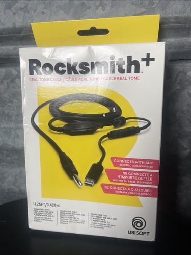 OFFICIAL Rocksmith UBISOFT Real Tone CABLE Boxed Multi Systems | eBay